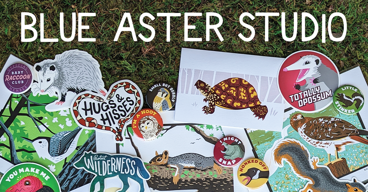 Blue Aster Studio | Nature-themed artwork and gifts